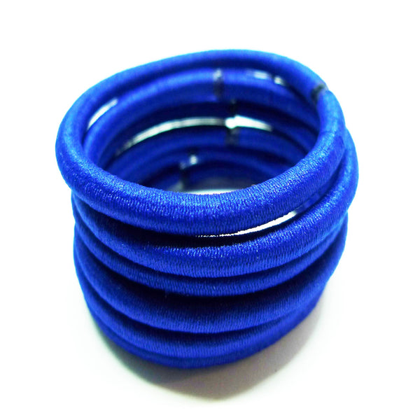 Royal Blue Hair Bobbles - 6pk – Rainbow and Ginger London